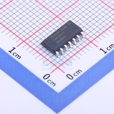 单片机(MCU/MPU/SOC) ATTINY214-SSFR SOIC-14 MIC 全新原装进口