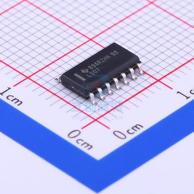 缓冲器/驱动器 SN74LS07DR SOIC-14_150mil TI 全新原装正品