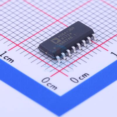 模拟开关/多路复用器 ADG413BRZ SOIC-16_150mil ADI 全新原装进