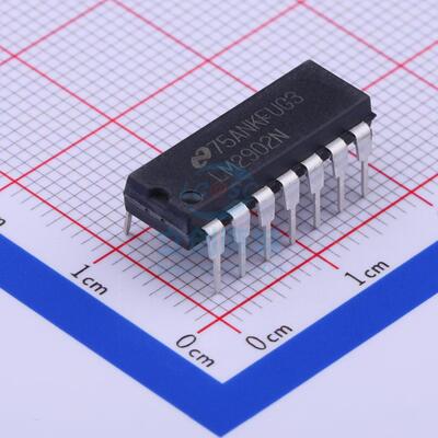 运算放大器 LM2902N/NOPB PDIP-14 TI 全新原装进口