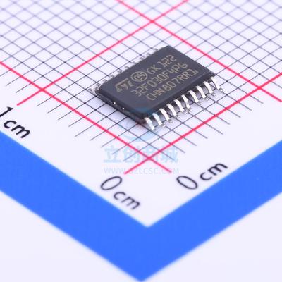 单片机 STM32F030F4P6TR TSSOP-20 ST 全新原装进口