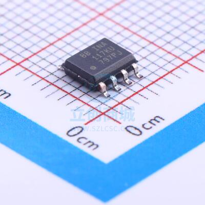 差分运放 INA117KU/2K5 SOIC-8_150mil TI 全新原装正品