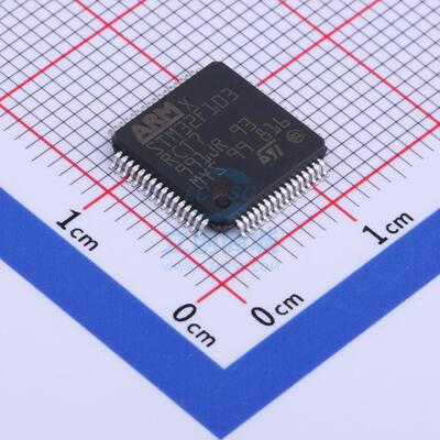 单片机(MCU/MPU/SOC) STM32F103RCT7 LQFP-64 ST全新原装进口