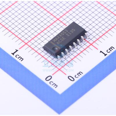 模拟开关/多路复用器 MAX4053ACSE+T SO-16 MAXIM(美信)