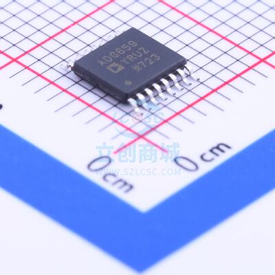 模拟开关/多路复用器 ADG659YRUZ TSSOP-16 全新原装/LINEAR(