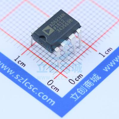仪表放大器 AD623ANZ DIP-8 ADI 全新原装进口