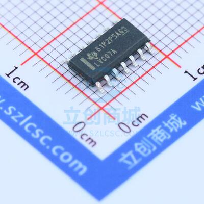 缓冲器/驱动器 SN74LVC07ADR SOIC-14 TI全新原装进口