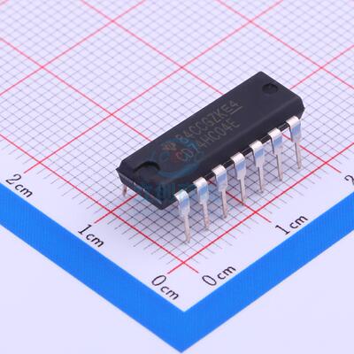 反相器 CD74HC04E PDIP-14 TI 全新原装进口