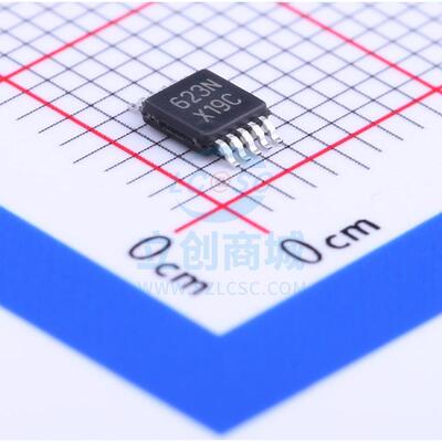 模数转换芯片ADC ADC084S021CIMM/PB VSSOP-10 TI()