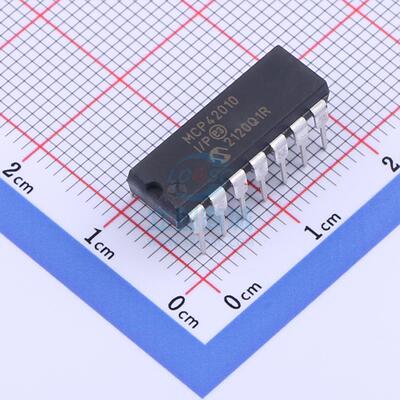 数字电位器 MCP42010-I/P PDIP-14 300mil MIC 全新原装进口