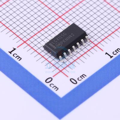 缓冲器/驱动器 MC74LCX125DG SOIC-14 ON 全新原装进口