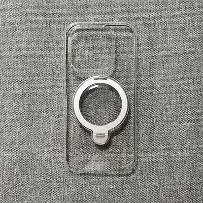 透明一体定位旋转360度旋转车载支架适用小米POCO F8 Ultra磁吸手机壳pocoF7 pro硬F7 Ultra超薄X7PRO亚克力