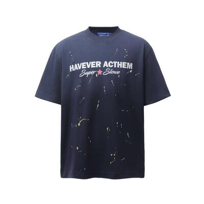 美式复古重磅350g双纱印花T恤