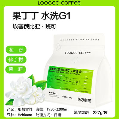 鹿吉原生种埃塞果汁果丁丁水洗G1