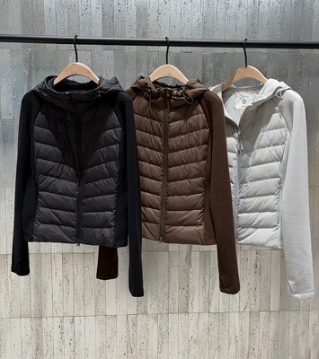 【act系列】正品羽绒服90鹅绒2026冬新品轻薄假两件MBF4EIN020
