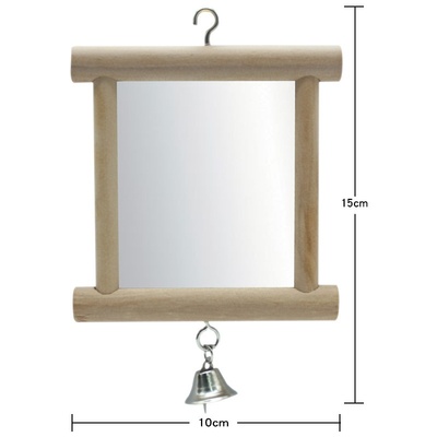 中小型鹦鹉用品 鹦鹉铃铛玩具 鸟镜子 鸟笼站架站杠配件6