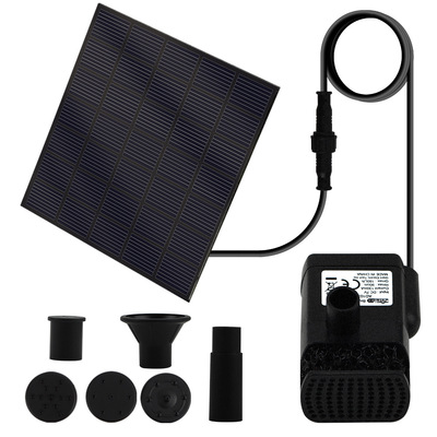 Pet water dispenser soilless cultivation solar water pump