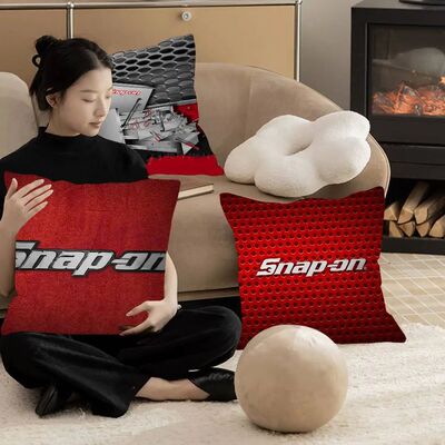 S-SnapS on LOGO Cushion Cover Polyester Sofa Cushions Decora