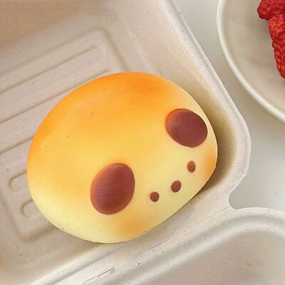 Cute Bread Squishy Slow Rising Squeeze Fidget Toys Funny Str