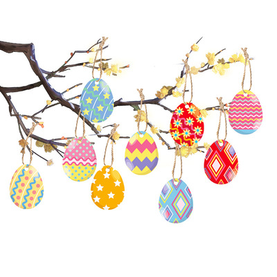 Living Room Easter Egg Rabbit Decoration Pendant Holiday Par