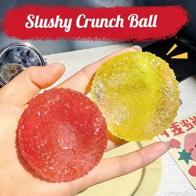 Sensory Stress Reliever Reusable Slushie Squeeze Ball with C