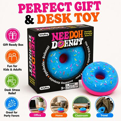 NeeDoh Donut Pinch Music Maltose Rebound Stress Relieving To