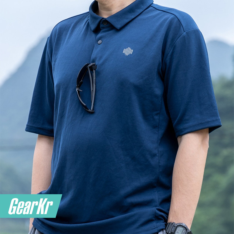 [GearKr]单导光速POLO衫短袖运动户外休闲透气舒适速干翻领商务