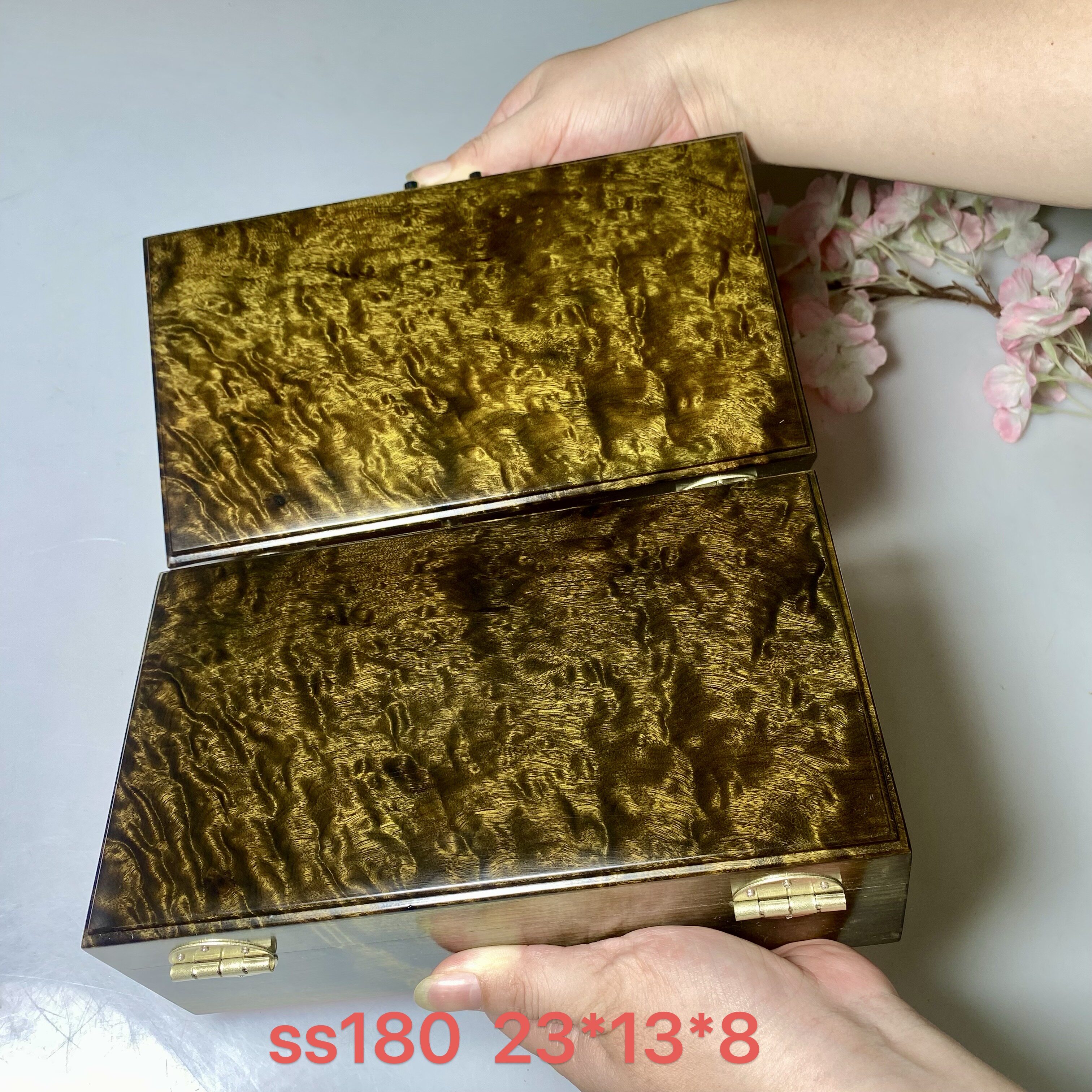 名贵金丝楠木首饰盒珠宝箱实木乌木结婚礼盒古典中式送礼宝盒精品