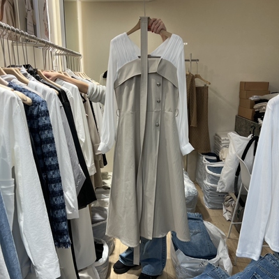 ARCHER韩国代购㊣女士新品推荐热卖人气26春夏连衣裙含腰带