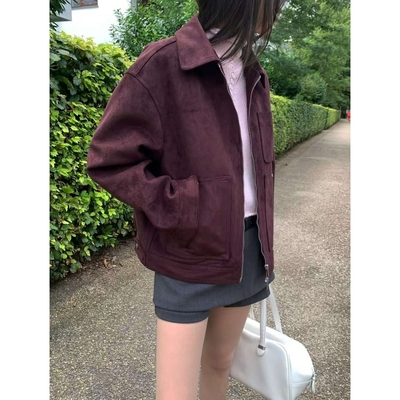 WEARRAW东大门㊣实拍女士新品真品25秋冬时尚热卖人气休闲夹克