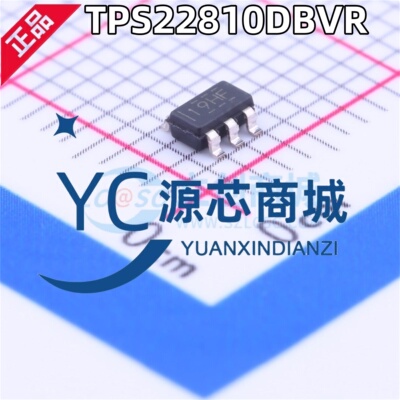 全新原装 19HF TPS22810DBVR 贴片SOT23-6 可调降压DC-DC电源芯片