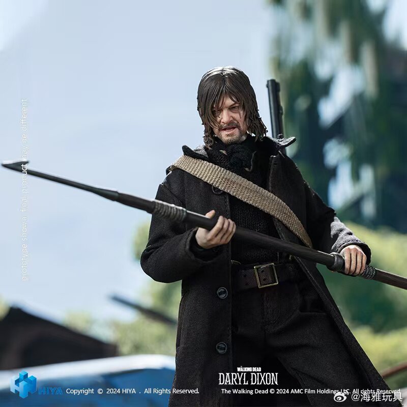 HIYA1/12 15.8CM 行尸走肉 达里尔.迪克森 达里尔 超可动人偶手办