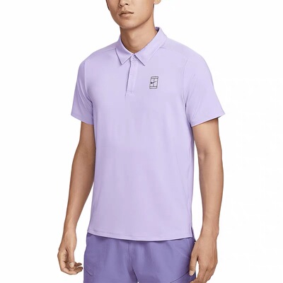 NIKE耐克正品Dri-FIT男士网球翻领经典运动透气T恤FZ6908-515