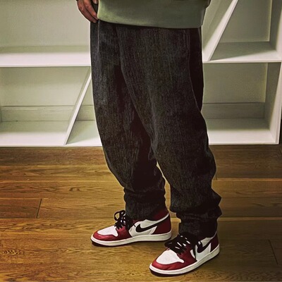 BTTJOB陈冠希羊毛呢子工装休闲裤