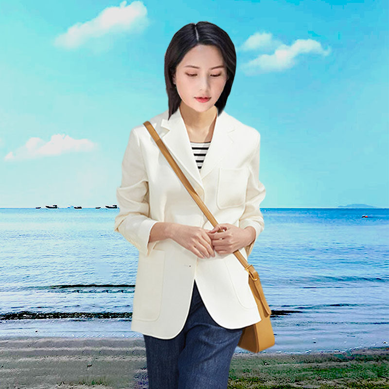 裁剪纸样女休闲西装外套上衣服装样板图纸打版制版定制接来料加工