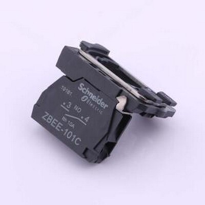 ZB5-AZ101C 按键开关 触点基座+1NO触点模块 -