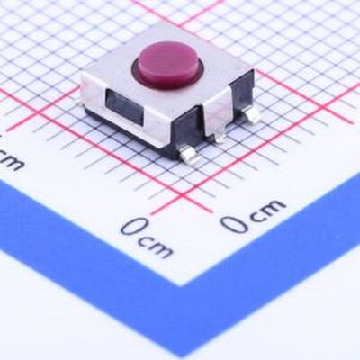 SKHMQME010 轻触开关 6.5*6.2*3.1mm 立贴 轻触开关 SMD