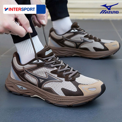 Mizuno美津浓官网跑步鞋男女2026新款透气RACER S老爹鞋D1GH2235