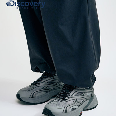 Discovery探索户外徒步鞋厚底复古运动鞋男女情侣同款