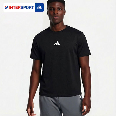 adidas/阿迪达斯短袖男T恤2026夏季新款运动休闲风纯棉圆领JE9024