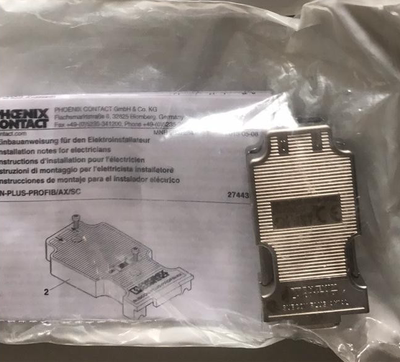 SUBCON-PLUS-PROFIB/AX/SC 2744380 菲尼克斯D-SUB总线连接器现货