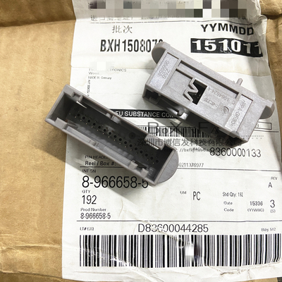 原装 8-966658-5 汽车连接器 32P 2.54mm间距 双排2*16P 直针插座