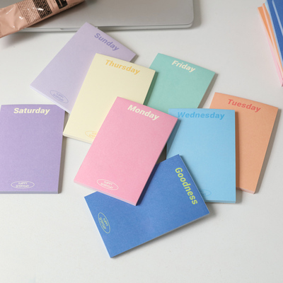 贝祥HOSYLOVE完美一周长形便签本