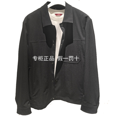 CJ2613413九牧王专柜正品2026春夏款CJ2613423男商务休闲翻领夹克