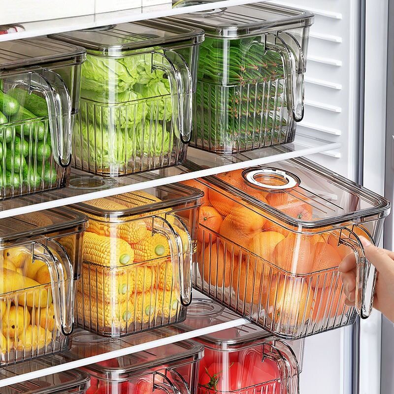 冰箱收纳盒食品级保鲜盒厨房蔬菜饺子整理神器冷冻专用鸡蛋储物盒