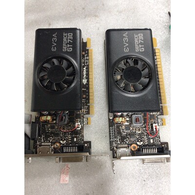 【议价产品】拆机EVGA GT730 D5 2G.共10片,单片138元询价