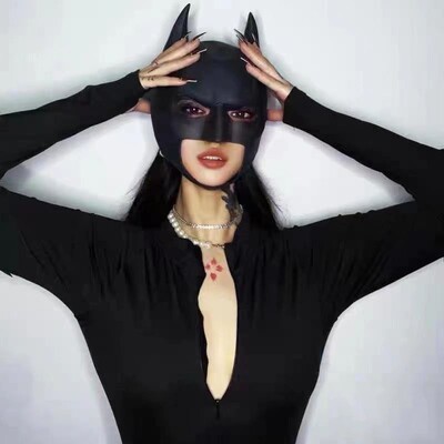 万圣节蝙蝠侠面具batman全脸头套