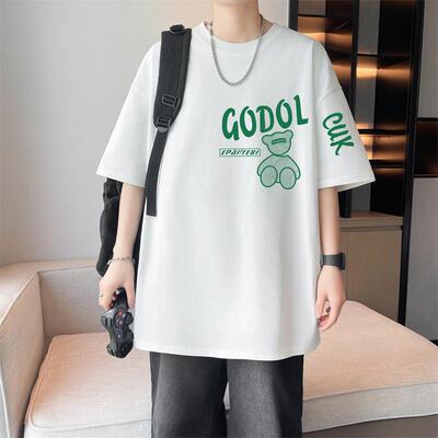 潮流短袖t恤夏季男装半袖上衣服