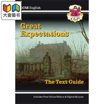 英国CGP原版 New GCSE English Text Guide - Great Expectations 新的GCSE英语文本指南-远大前程