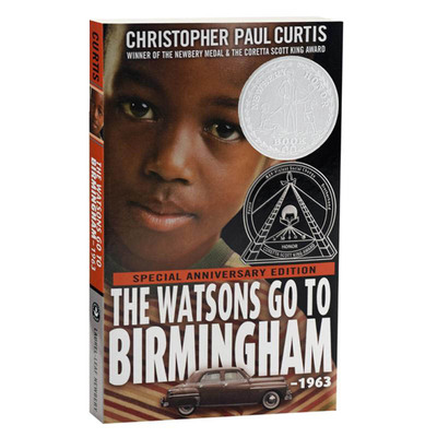 纽伯瑞奖 沃森一家去伯明翰1963英文原版The Watsons Go to Birmingham 1963儿童文学儿童成长故事 黑人运动 基于真实历史事?